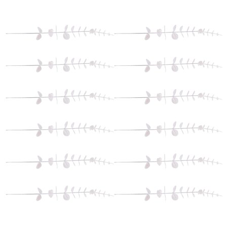 gufffrom 12piece Artificial Eucalyptus Leaves Lifelike Low Maintenance ...
