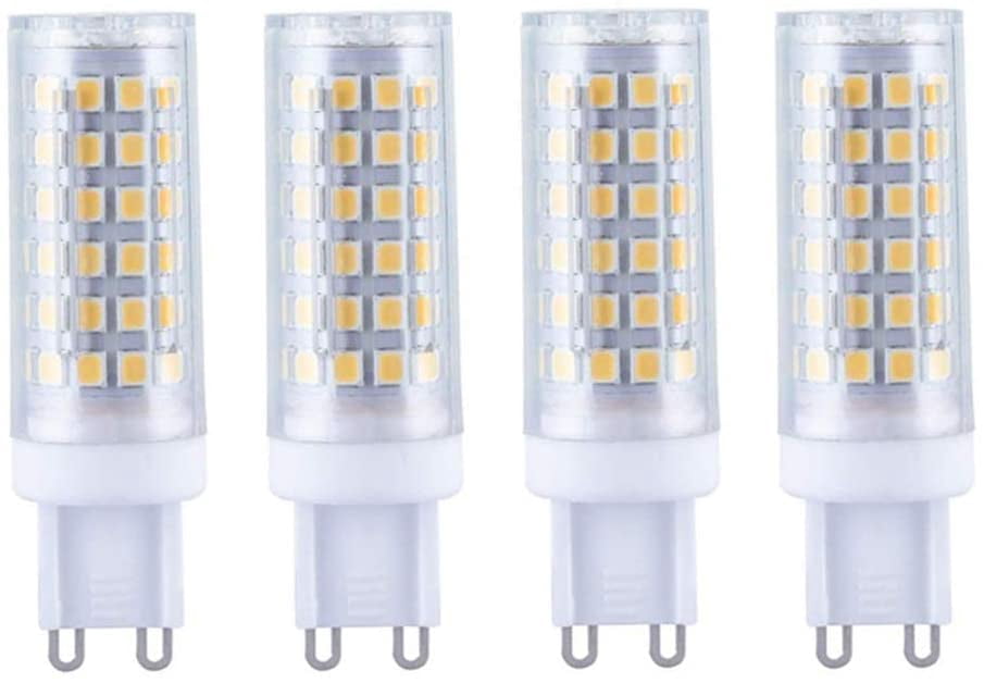 G9 Dimmable LED Light Bulbs 9W (Equivalent to 60W Halogen) G9 Bi-Pin ...