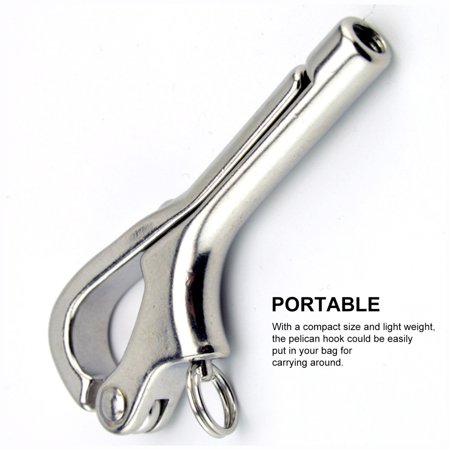 Boat Stainless Steel Hook Ship Quick Rail Shackle Release Hooks Hand ...