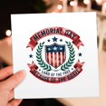 3drose, Memorial Day Design of Two Banners, Laurel Wreath, Emblem. Cool ...