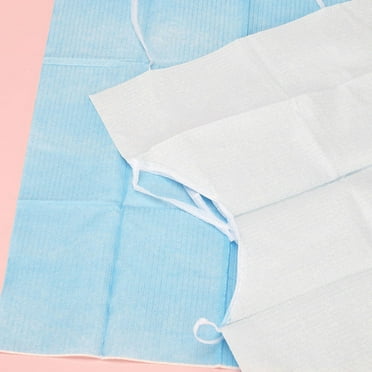 Napkleen Disposable Adult Bibs, 13 x 18 Inch - Pack of 50 - Walmart.com