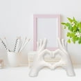 Heart Hands Sculpture,Heart Hands,Heart Hand Sculpture for Shelf Table ...