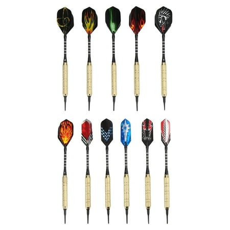 Loewten 15pcs Soft Tip Darts Professional Plastic Tip Dart Sets ...