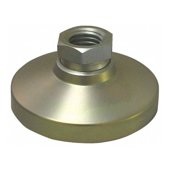 J.W. Winco Leveling Mount w/Lag Bolt Holes, 1/2-13x4" Stud, 1.97" Base ...
