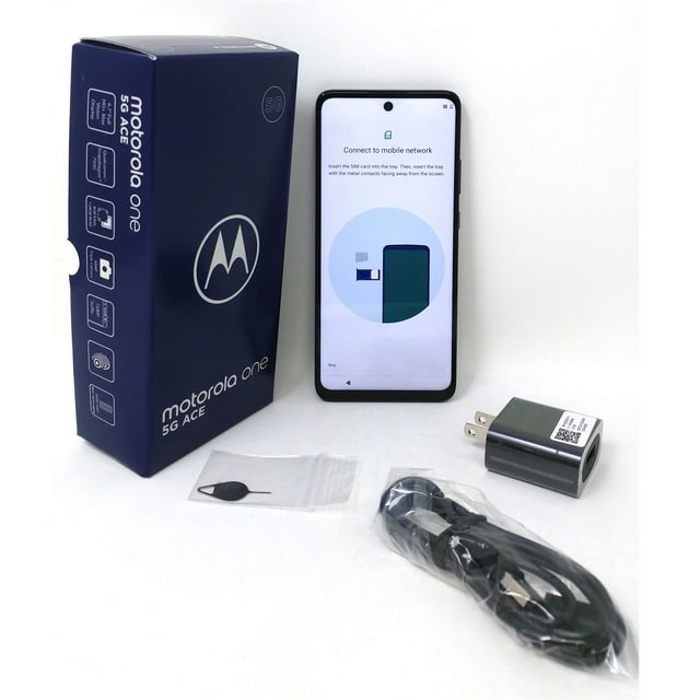 OB Motorola Moto One 5G Ace 64GB GSM Unlocked XT2113-5 Cell Phone ...