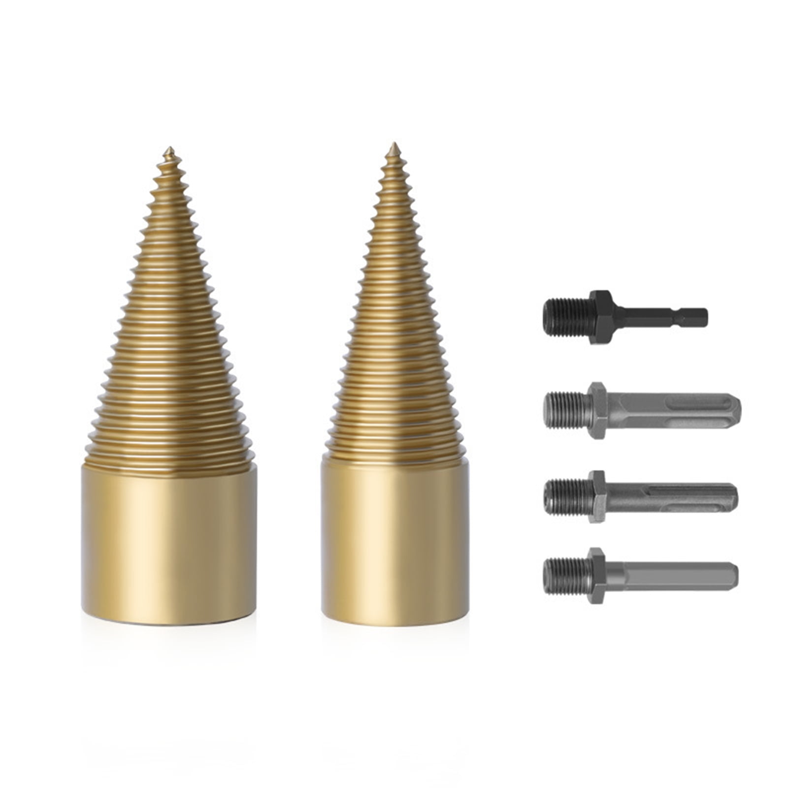 CreativeArrowy 32mm and 42mm Firewood Cracker Wood Splitting Bit Cone ...