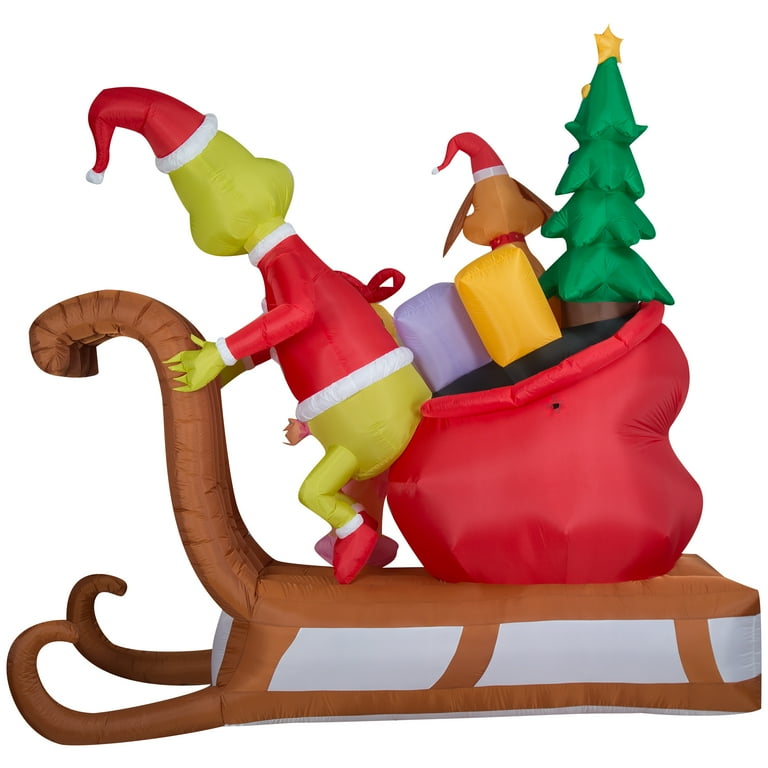 Grinch Dog Sled