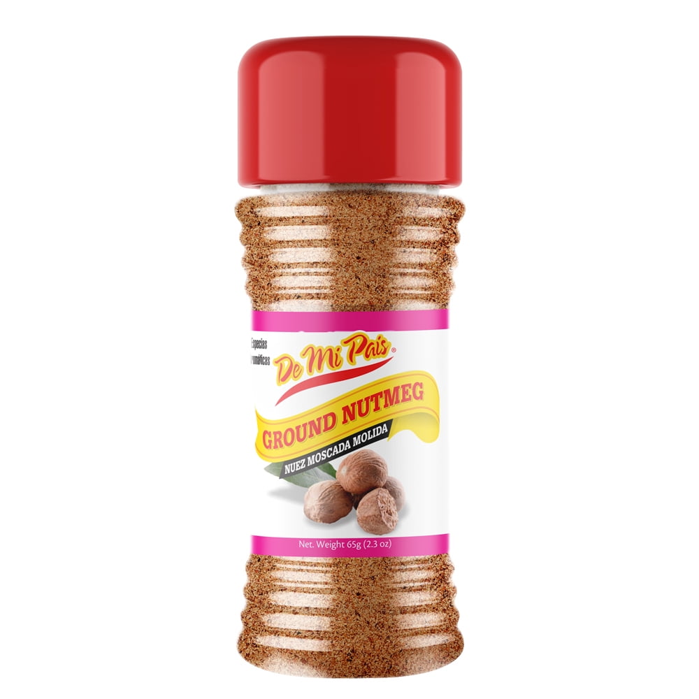 De Mi Pais Nuez Mozcada Molida 2.3oz / Ground Nutmeg 2.3oz 12-PACK ...