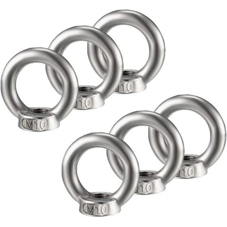 YDJKET M10 rings 6 PC M10 rings, stainless steel rings and stainless ...
