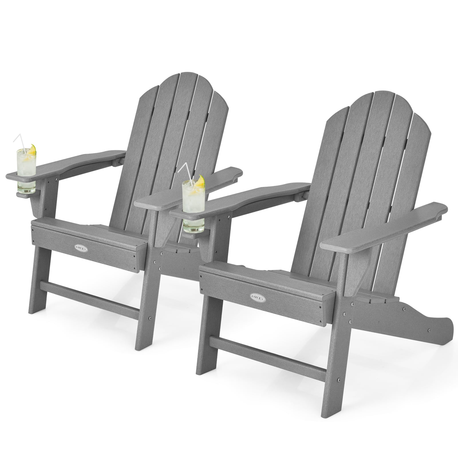 Click here for Patiojoy 2pcs Adirondack Chair Outdoor Fire Pit Ch... prices