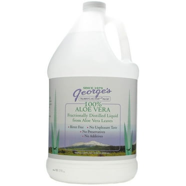 George's Aloe - 100% Aloe Vera Liquid - 64 fl. oz. - Walmart.com