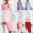 Baeitkot Women 3/4 Sleeve Dresses Women Solid 3/4 Sleeve Round Neck ...