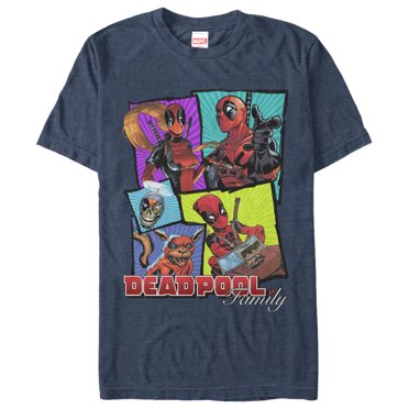 Men's Marvel Deadpool Wanted Poster Graphic Tee Black 4X Large ...