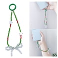 Beaded Bowknot Hanging Pendant Sweet Cool Phone Strap Bag Decoration ...