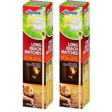 "Flare 40 Ct Wooden Strike Stick Matches, 11"" Long, For Home, Kitchen ...