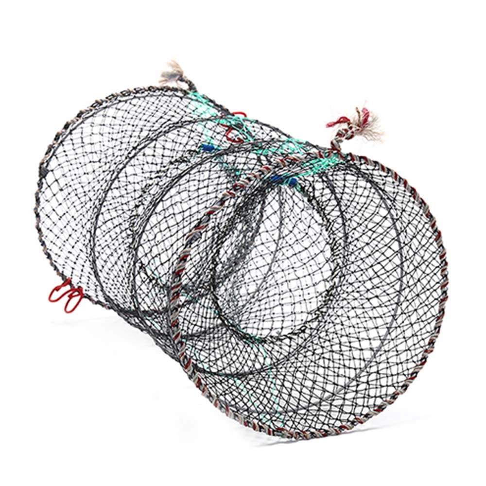 Foldable Three-Layer Shrimp Trap - Catch Shrimp, Crab, Eel, and Fish ...