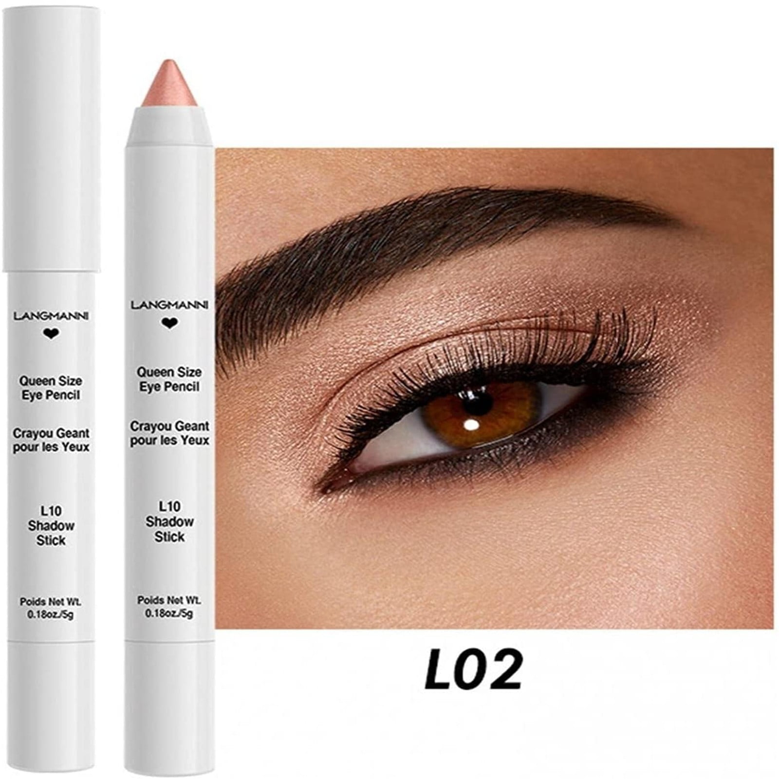 HIMIWAY Eyeshadow Pen Waterproof Non-Smudge Nude Makeup Base ...