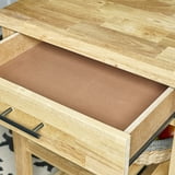 Powell Dillon Kitchen Cart, Natural - Walmart.com