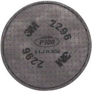 3M Half Facepiece Respirator Assembly 6391 Large, with 3M Particulate ...