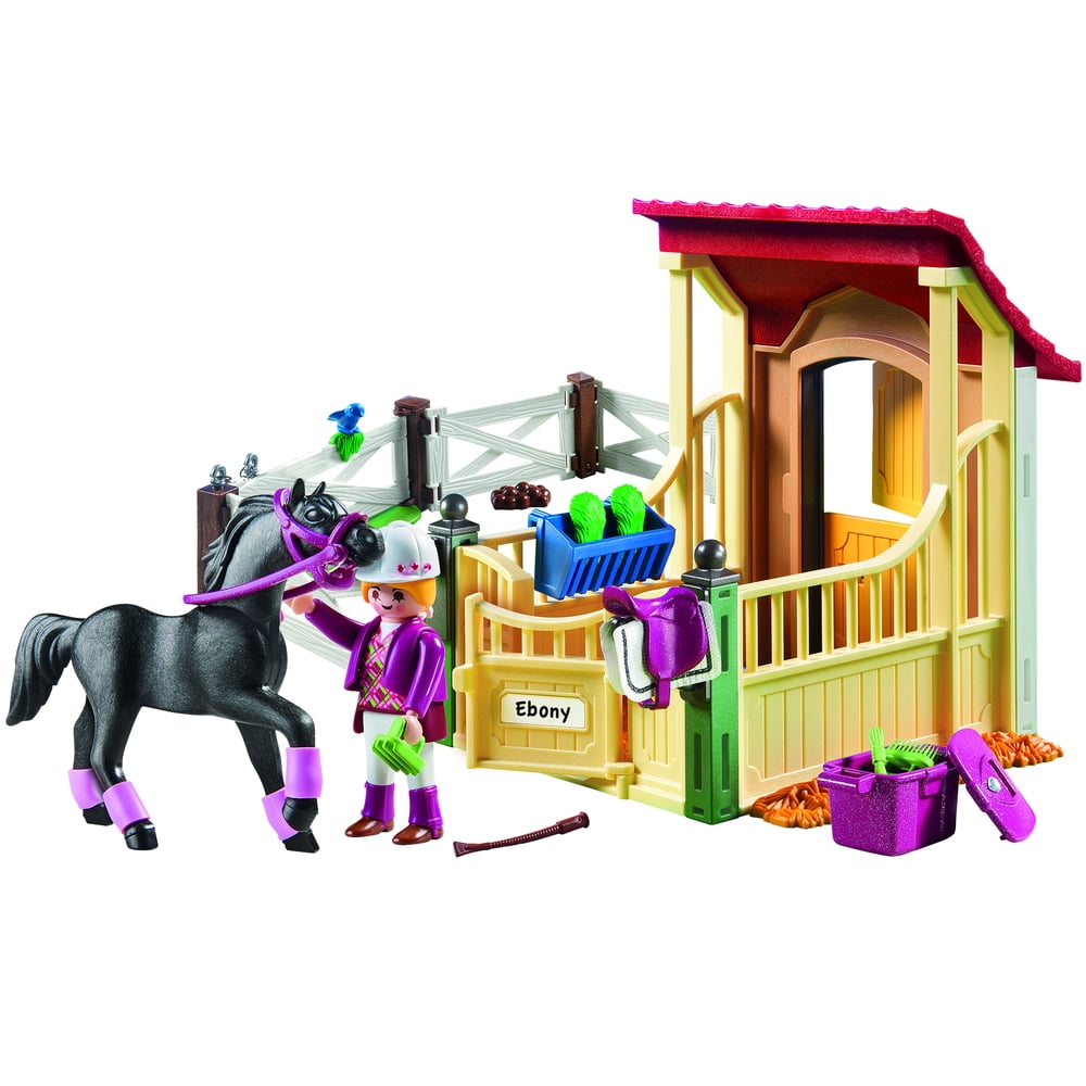 PLAYMOBIL Horse Stable with Araber - Walmart.com - Walmart.com