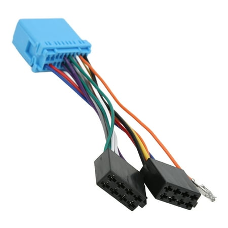 ANGGREK Car Stereo Harness,Speaker Connector ISO Install Wire Harness ...