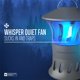 Skeeter Hawk LED Flying Insect Catcher Lamp w/ Whisper Quiet Fan, Large ...