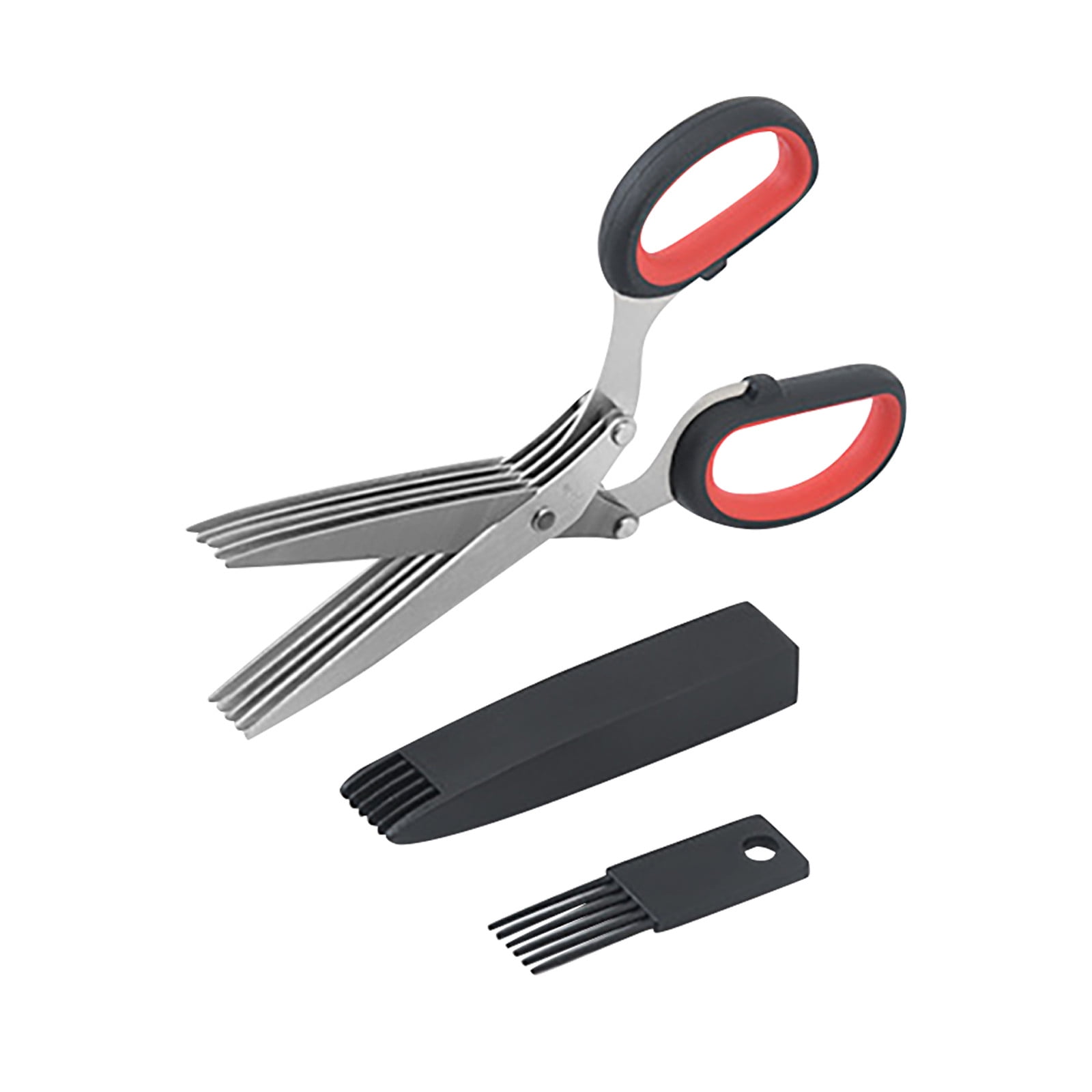 Gaiseeis Multi Layer Scallion Vegetable Scissors Five Layer Office ...