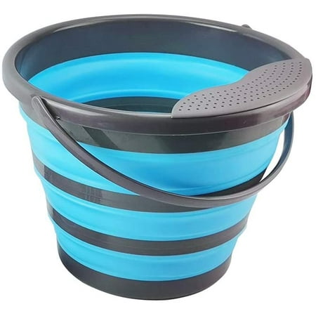 10 liter collapsible silicone bucket - 10 l collapsible bucket ...