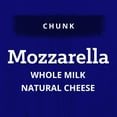 Polly-O Mozzarella Cheese Chunk with Whole Milk, 16 oz Vacuum Packed ...