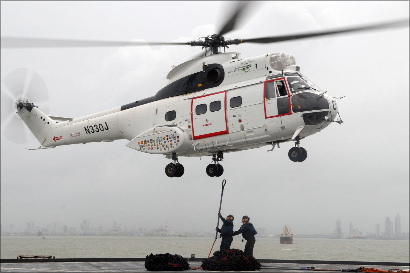 24"x36" Gallery Poster, SA-330 Puma helicopter p2 - Walmart.com
