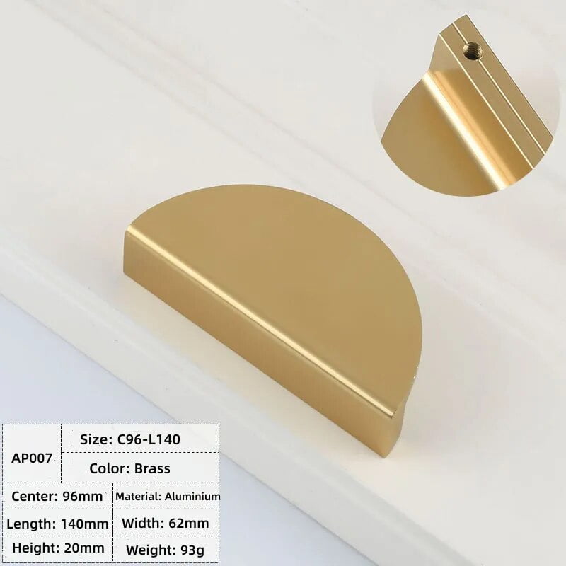 Click here for Senbaidali Half Moon Cabinet Door Pull Modern Moon... prices