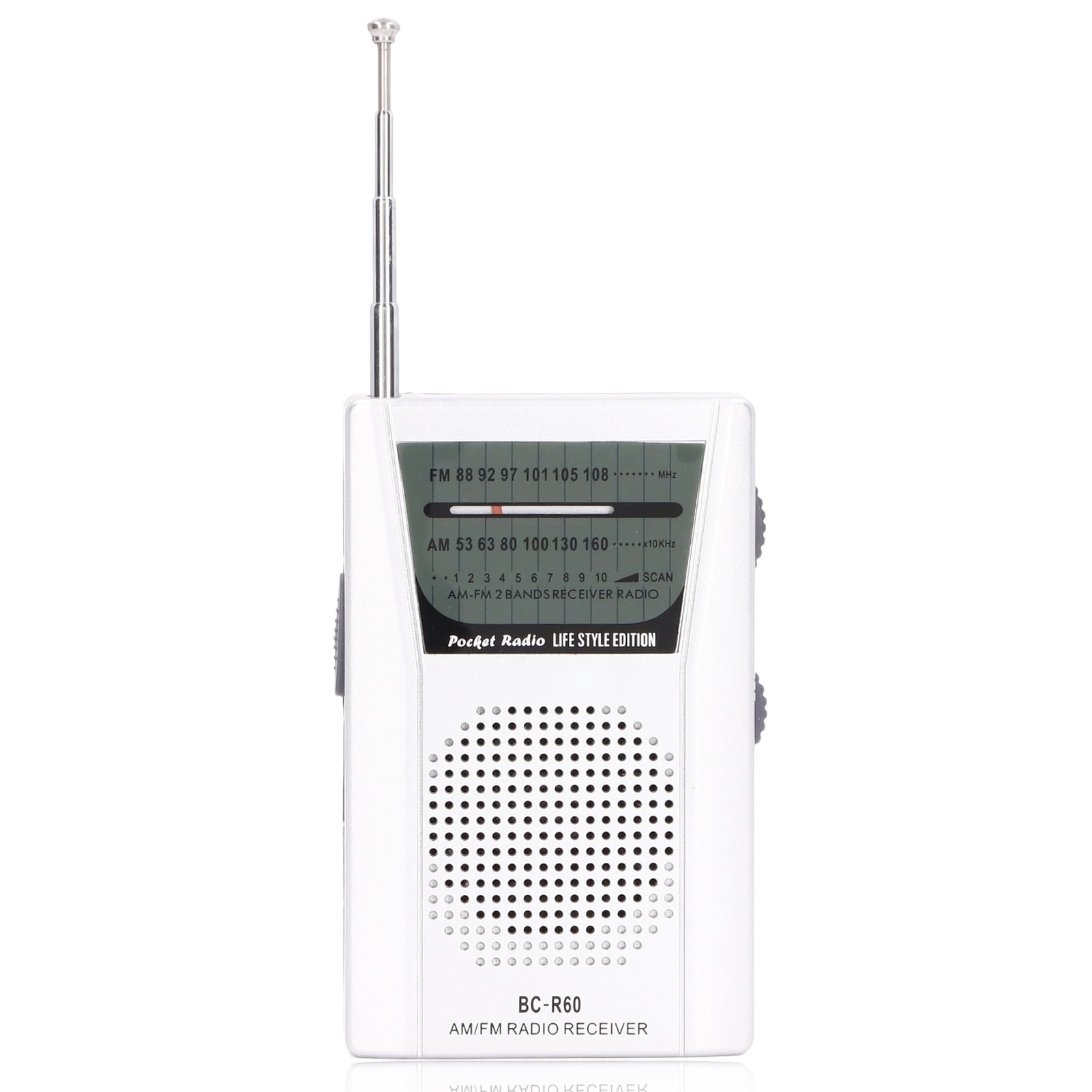 Radio AMFM, mini radio AM FM, mini radio de bolsillo, radio digital ...