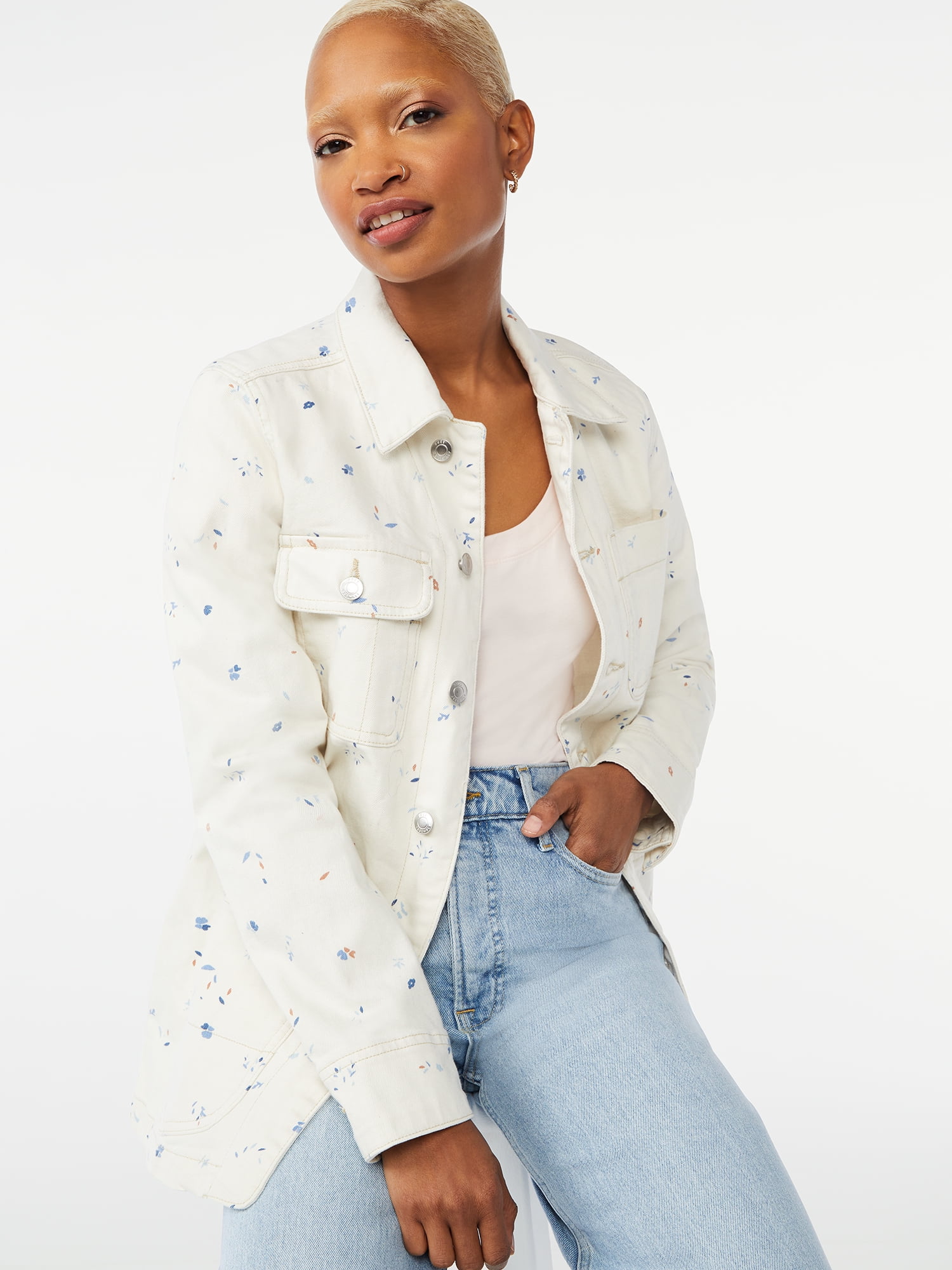 Free Assembly Women's Barn Jacket - Walmart.com