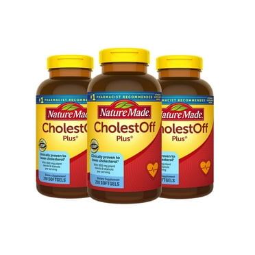 Nature Made CholestOFF Plus, 210 Softgels - Walmart.com