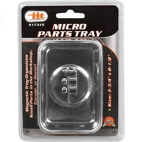 IIT 17315 New Stainless Steel Magnetic Parts Tray 3-3/4' x 2-1/2' Parts ...