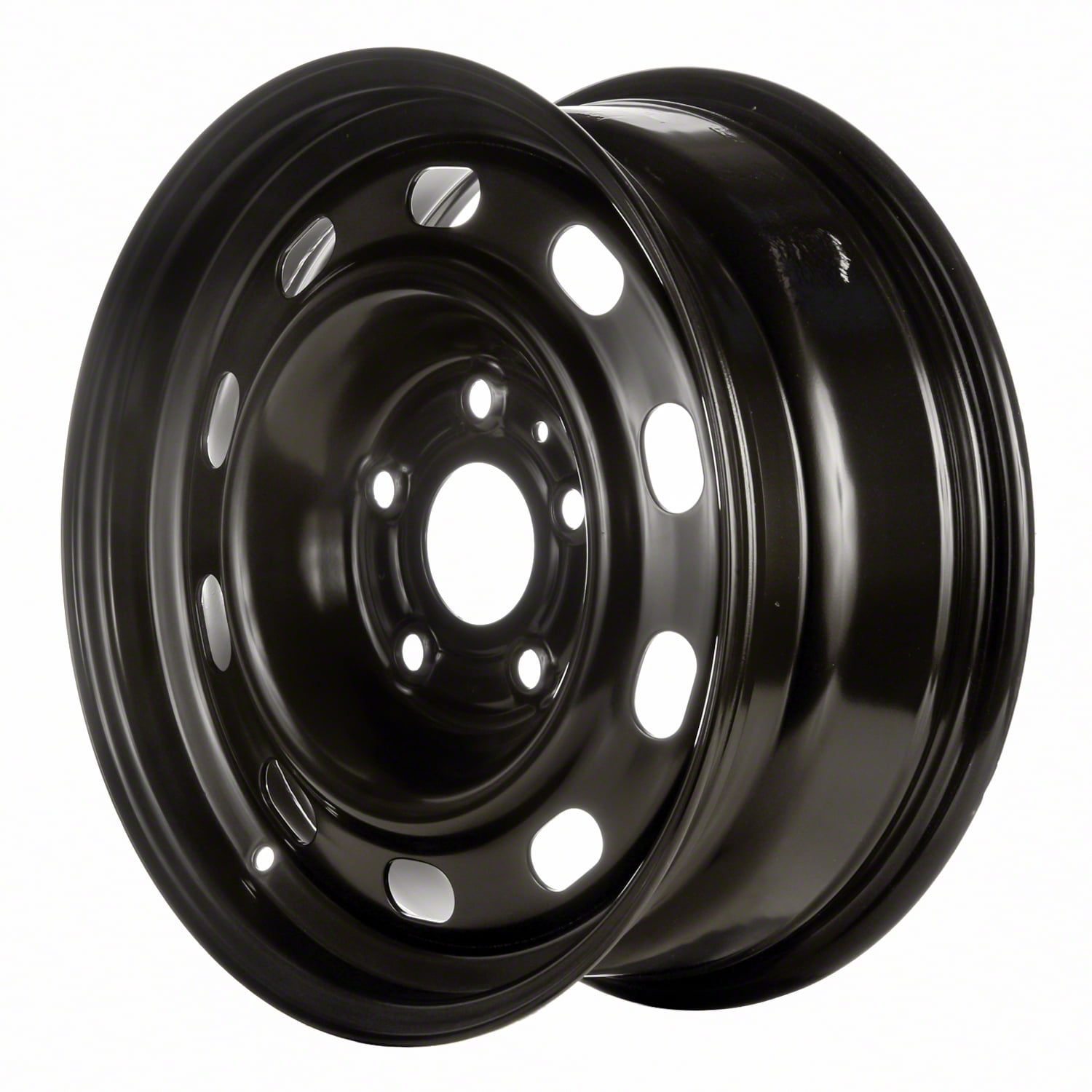 KAI Reconditioned OEM Steel Wheel, 17 X 7, Black, Fits 2002-2010 Dodge ...