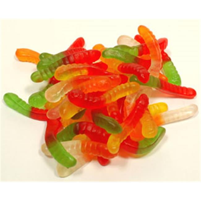 20 lb Case of 2 in. Mini Assorted Wild Fruit Worms - 20 lb Case ...