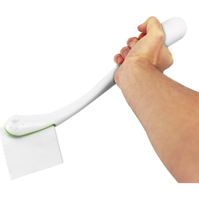KMINA - Butt Wiper for Disabled, Long Reach Comfort Wipe Toileting Aid ...