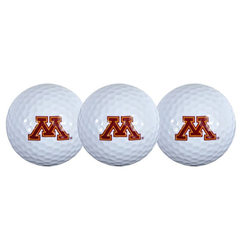 WinCraft Minnesota Golden Gophers Golf Balls, 3 Pack - Walmart.com