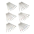 7 Pieces Drill Bit Set Electric Cuticle Cleaner for Acrylic Gels Nails ...