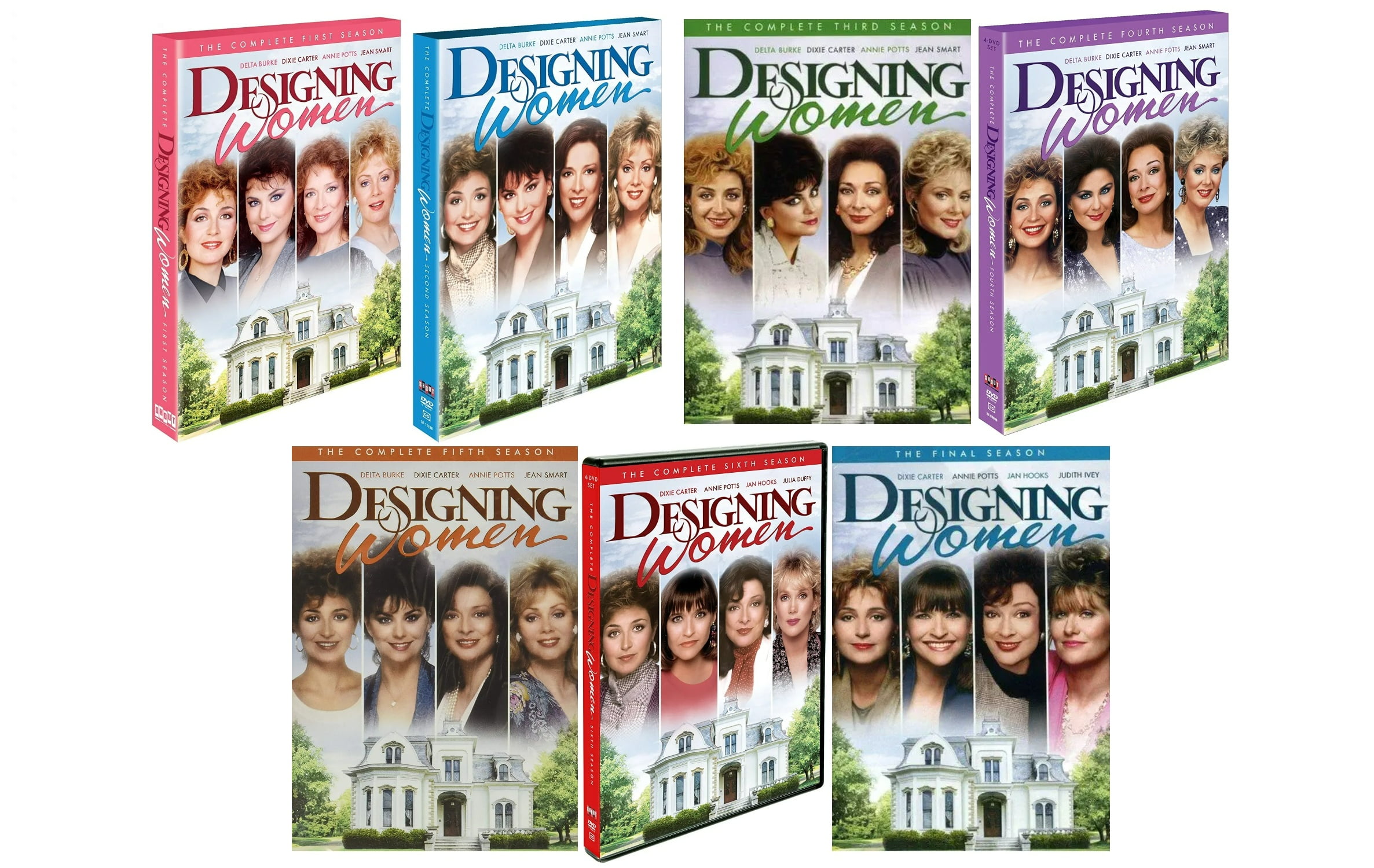 Complete TV Series: Designing Women Seasons 1-7 DVD Set - Walmart.com