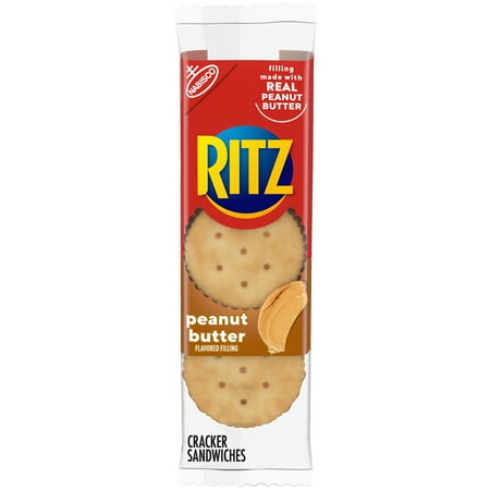 UPC 044000002107 - RITZ Peanut Butter Sandwich Crackers, 112 - 1.38 oz ...