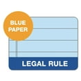 TOPS Prism Plus Colored Legal Pads, 8.5x11.75in, Blue, 50 Sheets, Pack ...