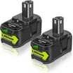 Ryobi 18V 4.0Ah Lithium-Ion Battery, Compact Design, 3X Runtime ...