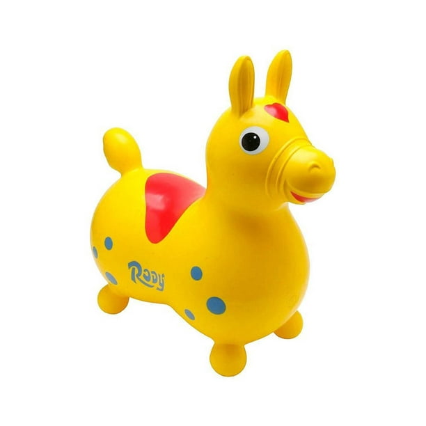 Ledraplastic Rody The Horse Hop & Ride On, Yellow - Walmart.com ...