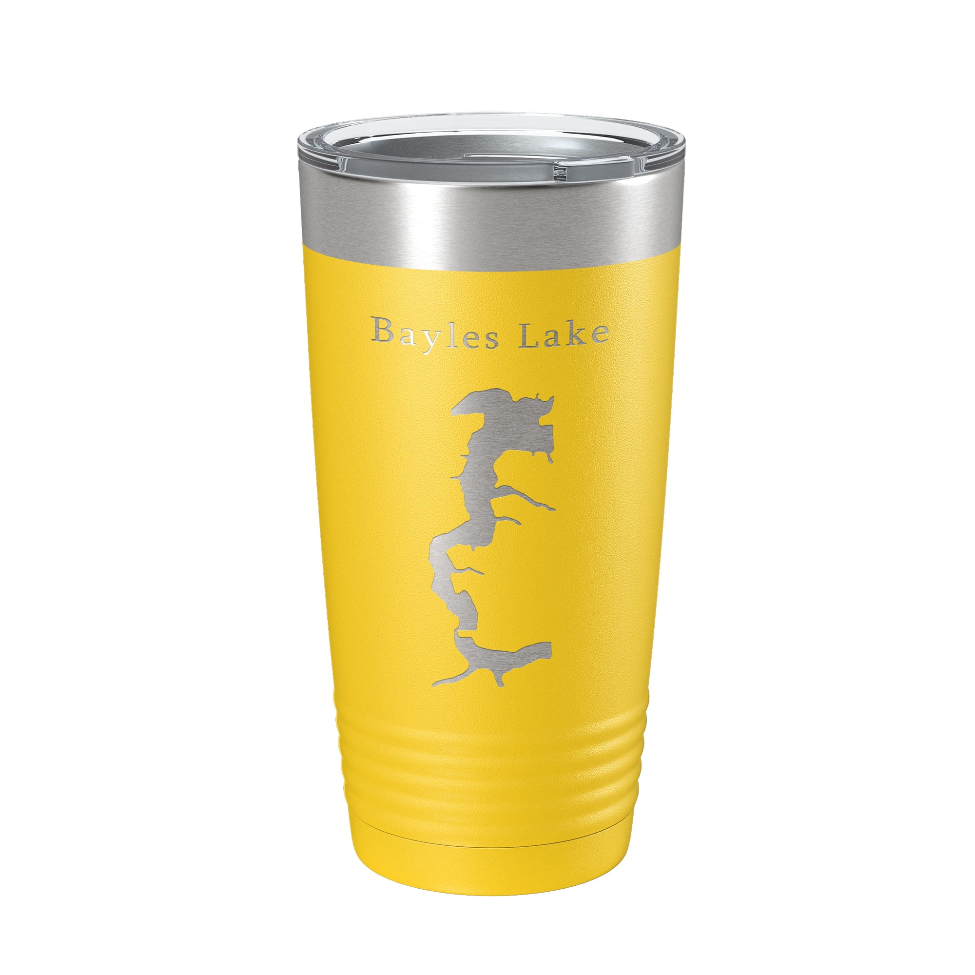 Bayles Lake Map Tumbler Travel Mug Insulated Laser Engraved Coffee Cup ...