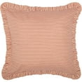 Vhc Brands Sawyer Mill Ticking Striped Cotton Farmhouse Square Bedding