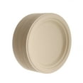 Eco-Friendly Disposable Round Plates 7" inch (125 pack) - Made from ...