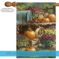 Toland Home Garden Farm Pumpkin Fall Flag Double Sided 28x40 Inch ...