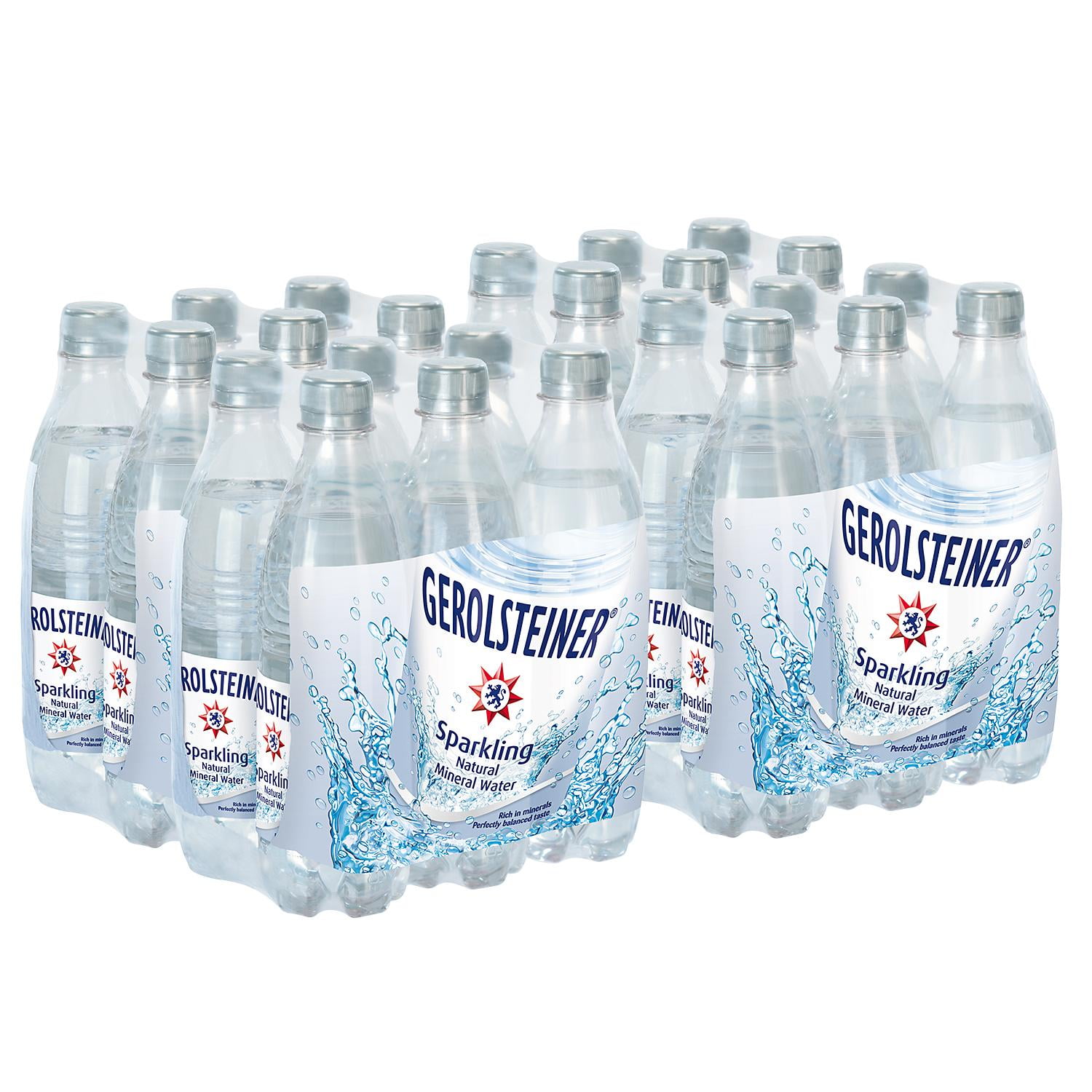 Gerolsteiner Sparkling Natural Mineral Water (16.9 oz. bottles, 24 pk.) - Walmart.com